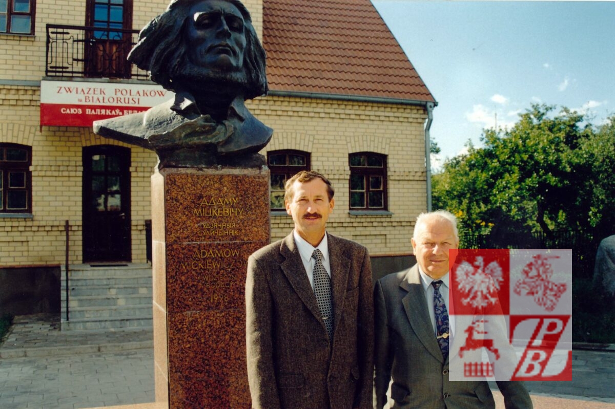 Dwadzieścia cztery lata temu w Grodnie odsłonięto pomnik Adama ...